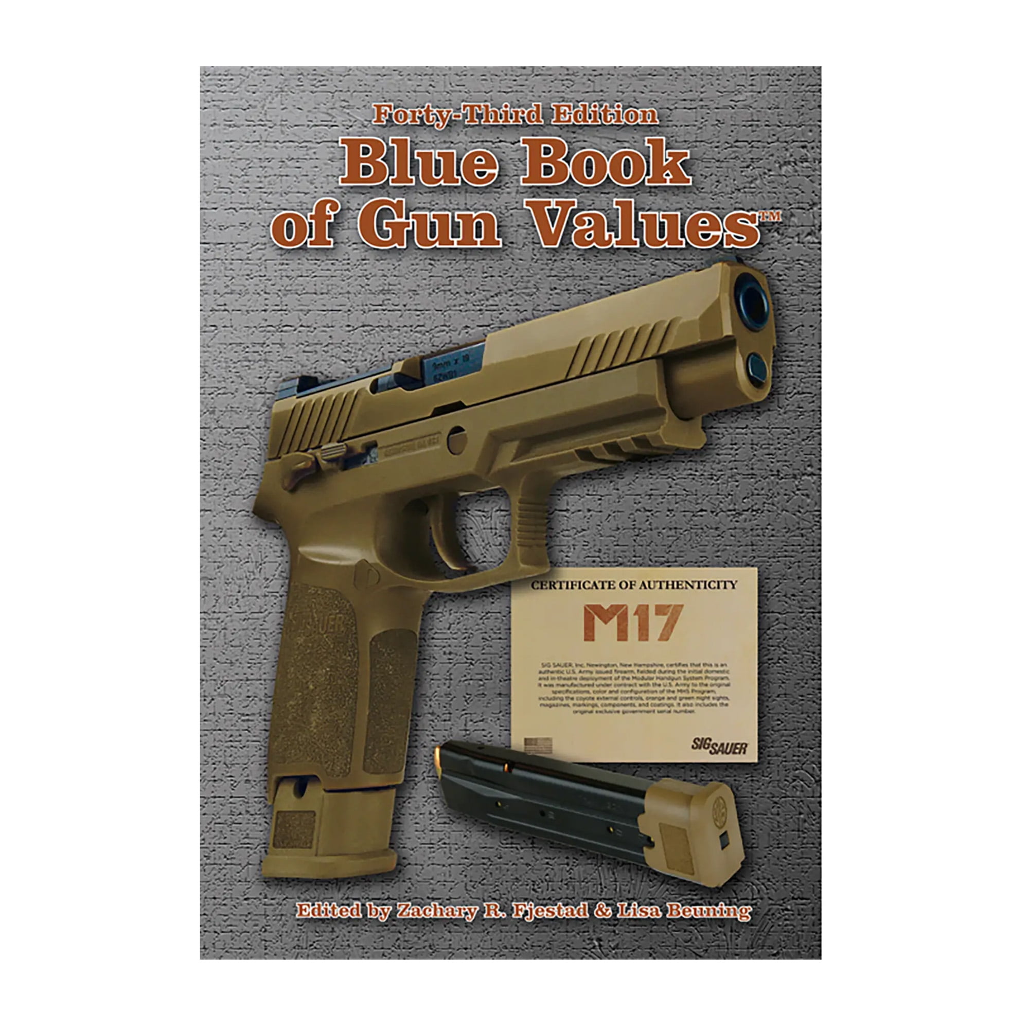 Blue Book Publications 43rd Edition of Gun Values, 2528 Pages, Includes ...