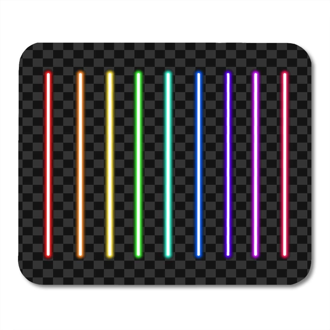 Blue Border Neon Tube Light Pack Green Line Glow Lamp Bar Electric ...