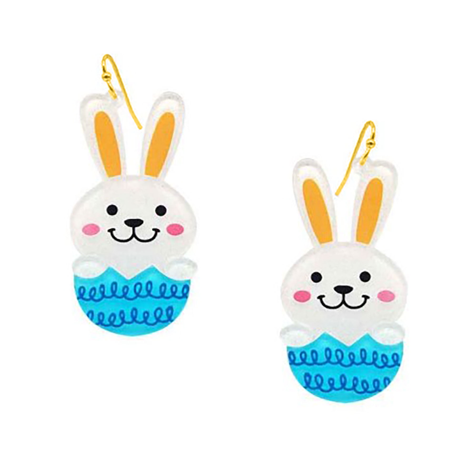 Blue Box Boutique Inc Easter Bunny Blue Egg Acrylic Print Dangle ...