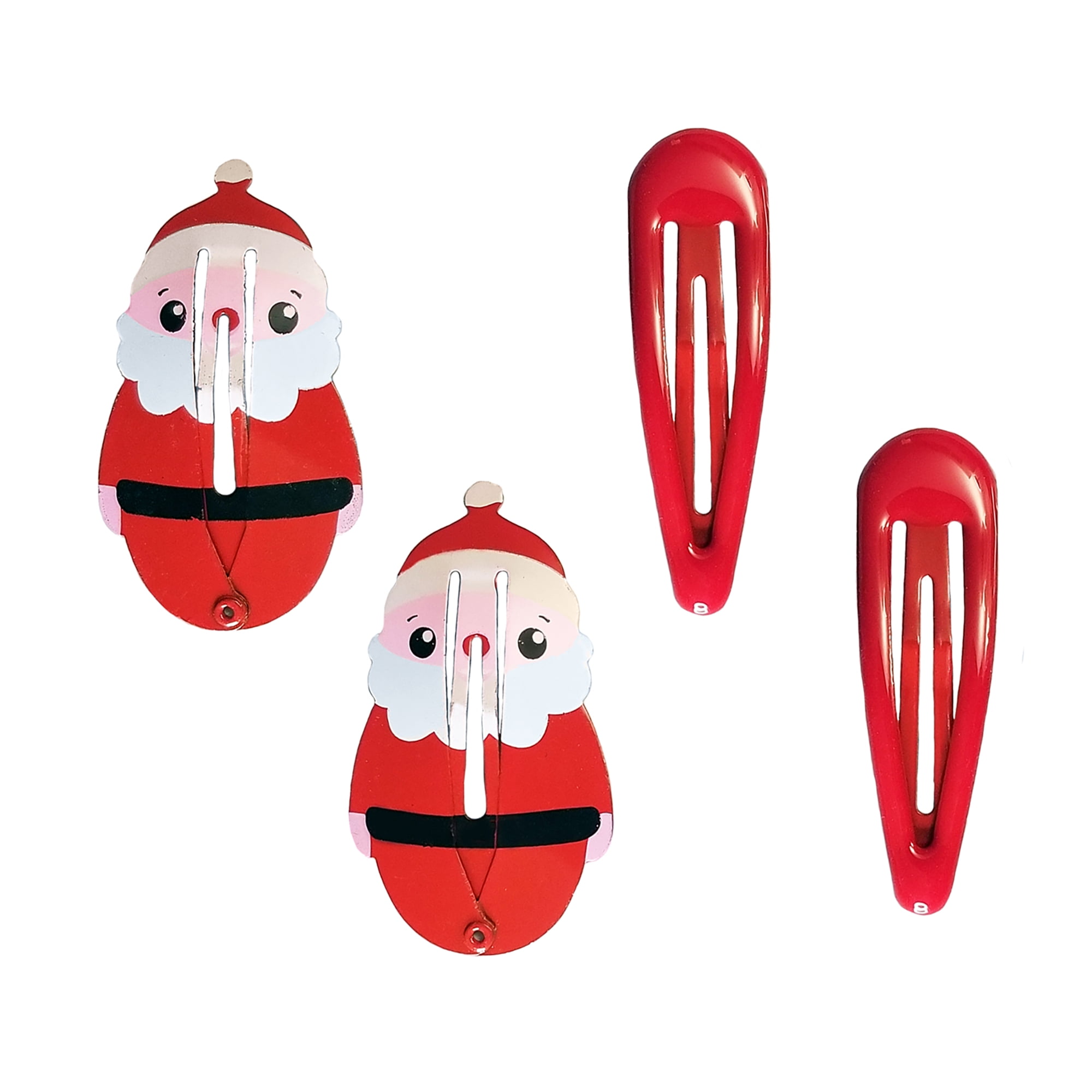 Blue Box Boutique Inc Santa Claus Hair Clips for Women, Teens - Walmart.com