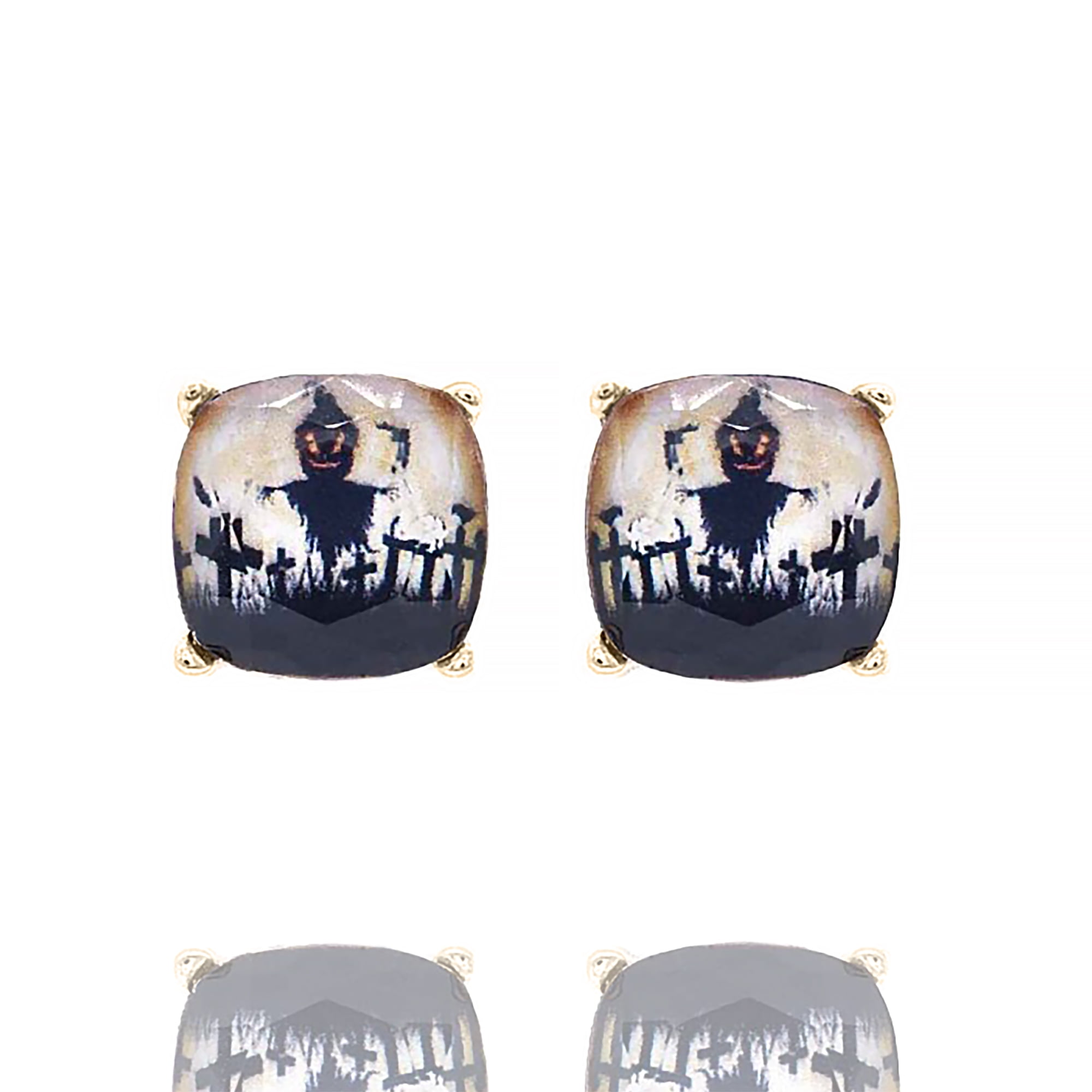 Blue Box Boutique Inc Scary Ghost Halloween Stud Earrings for Women ...