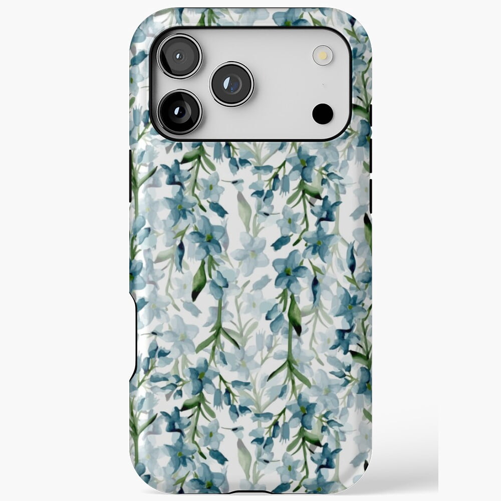 Blue Branches Elegant Chinoiserie Botanical Winter Case for iPhone 11 ...