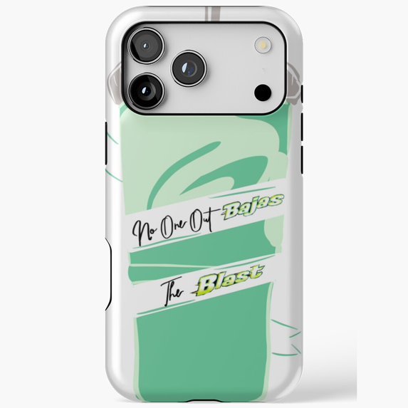 Blue Breeze Drink Inspired Retro Style iPhone Case 17 through 11 Pro ...