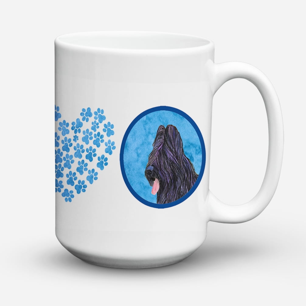 Blue Briard Coffee Mug 15 oz - Walmart.com