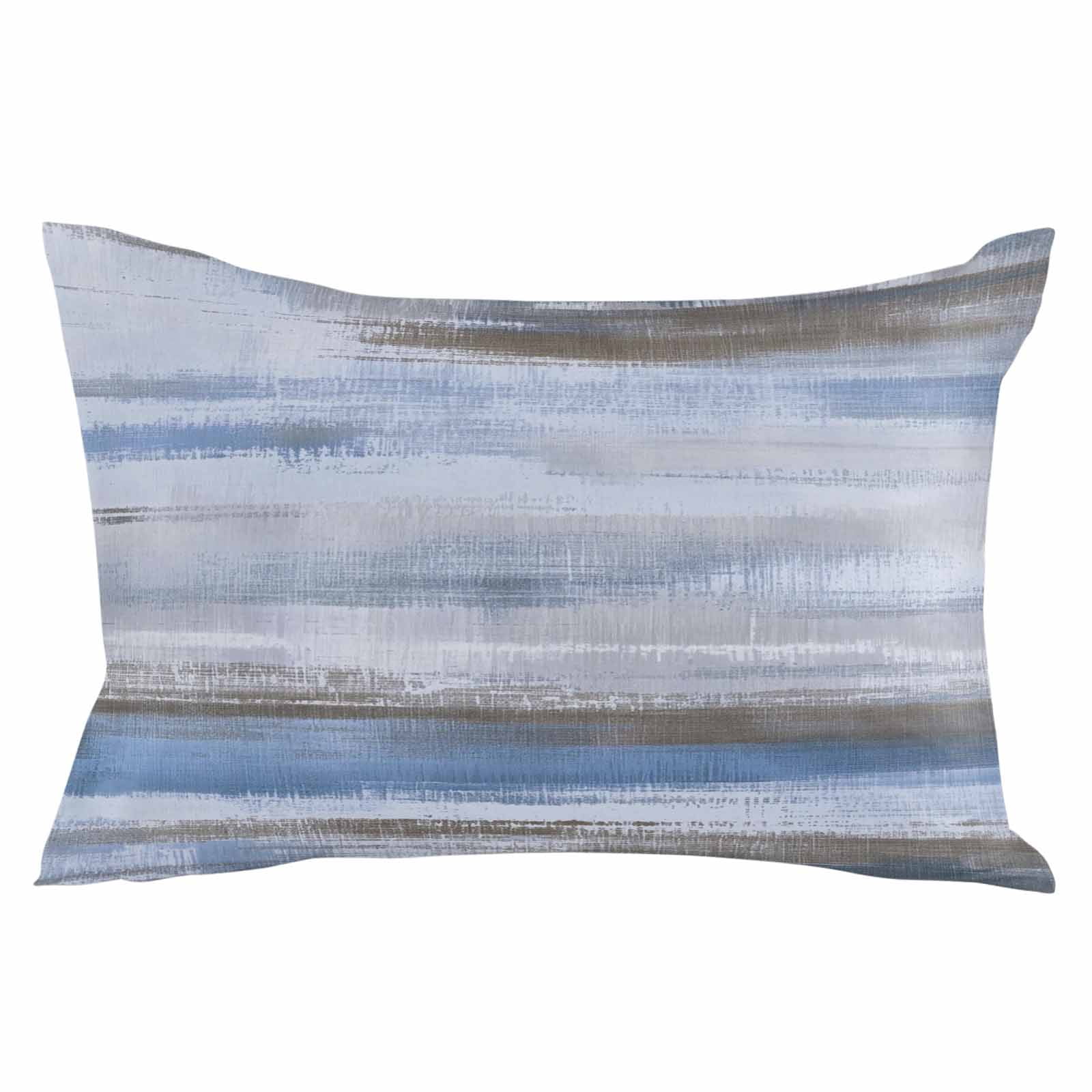Blue Brown Ombre Throw Pillow Cover 12 x 20 Inch Decorative Pillow ...