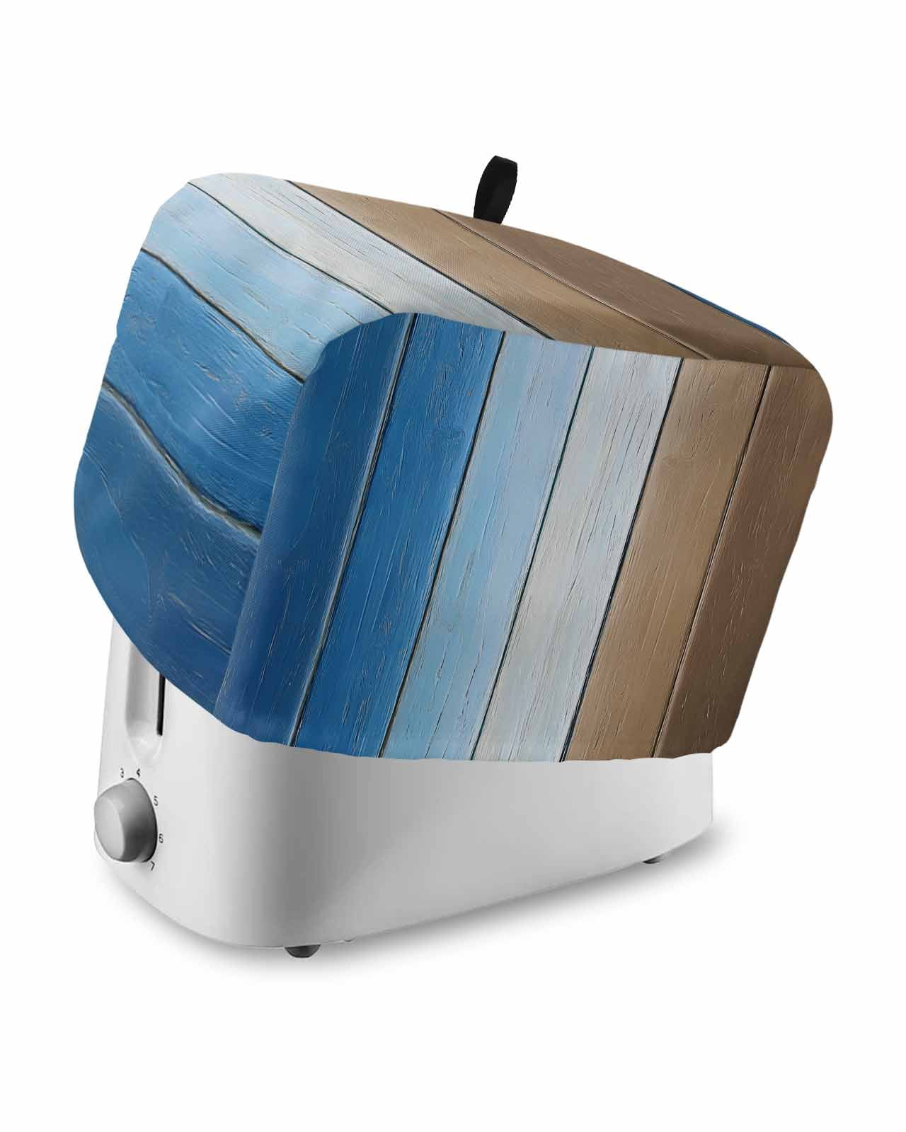 Blue Brown Small Toaster Cover 2 Slice, Kitchen Appliance Covers ...