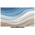 Blue Brown TV Dust Cover,Stretchable TV Screen Desktop Computer ...