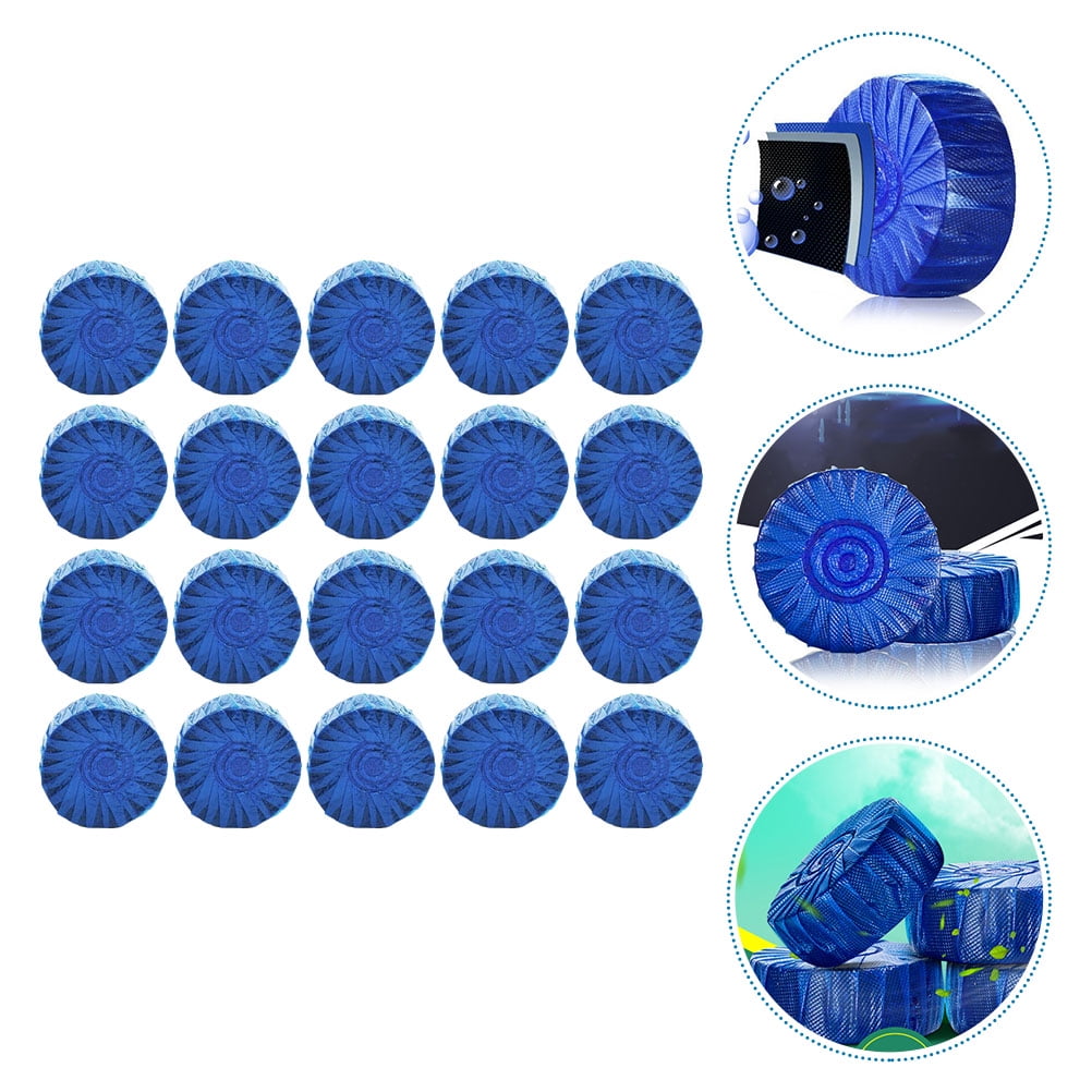 Blue Bubble Cleanser, 40Pcs Toilet Cleaner Blue Bubble Toilet Cleanser ...