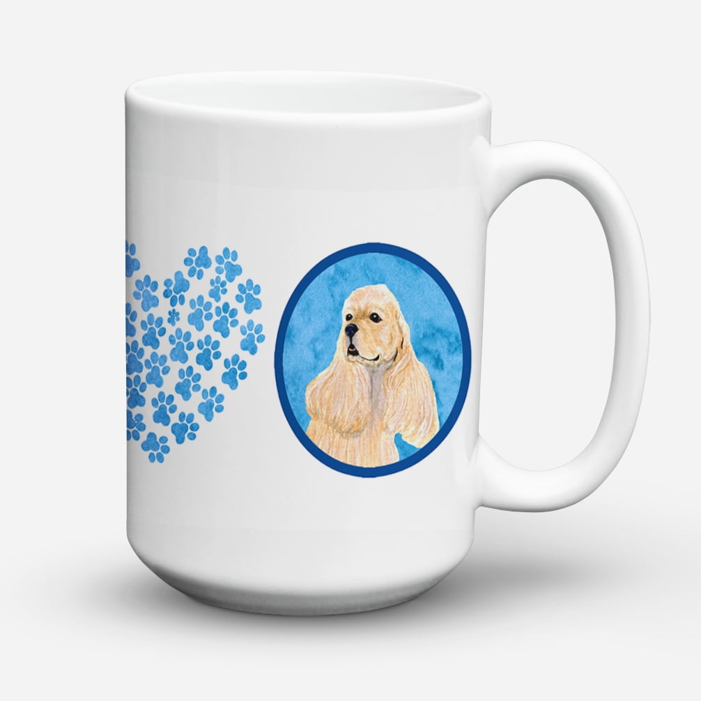 Blue Buff Cocker Spaniel Coffee Mug 15 oz - Walmart.com