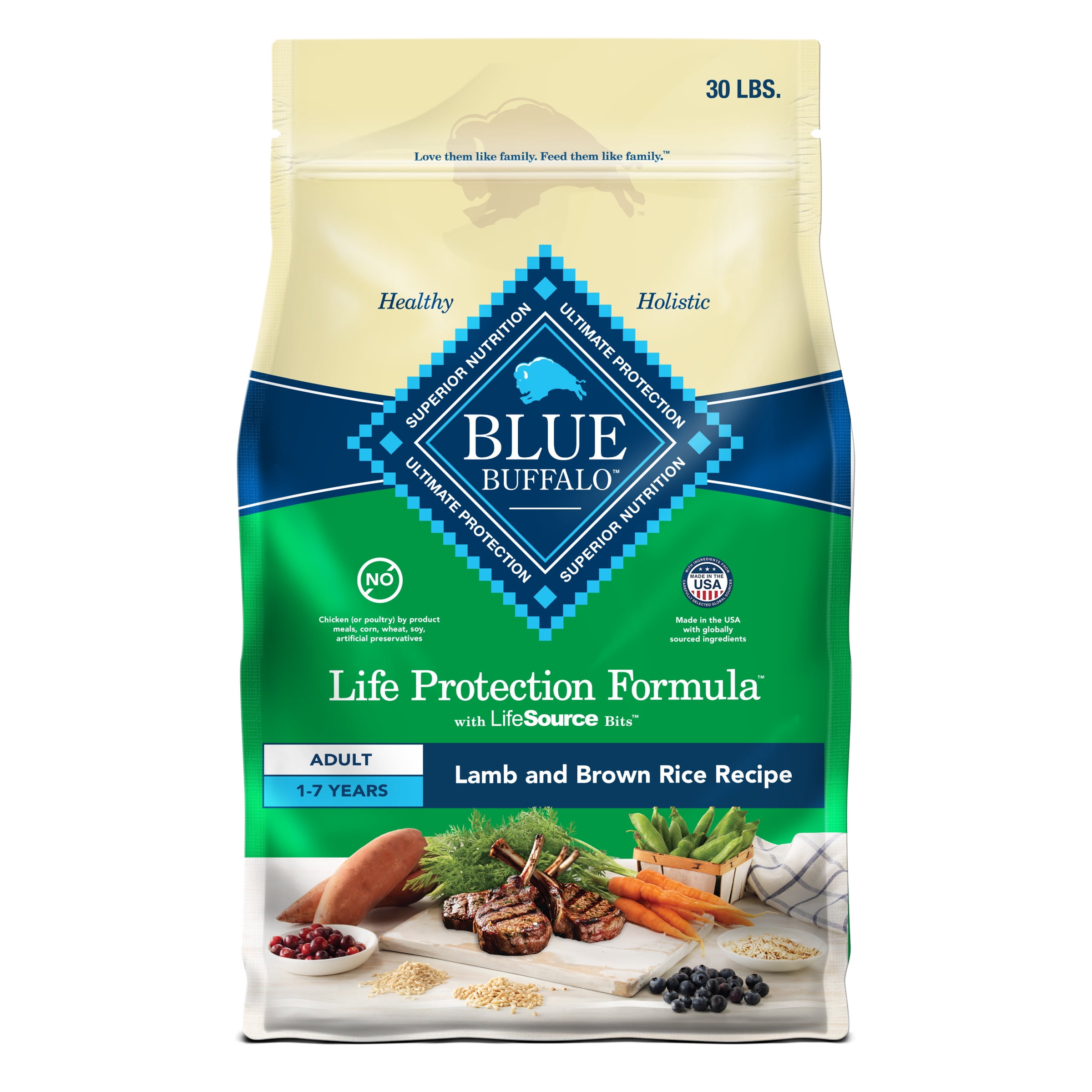 Walmart blue buffalo dog food store
