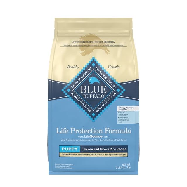 Blue Buffalo Life Protection Formula Puppy Dry Dog Food, Chicken ...