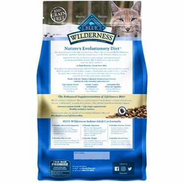 Blue Buffalo Wilderness High Protein, Natural Adult Indoor Dry Cat Food ...