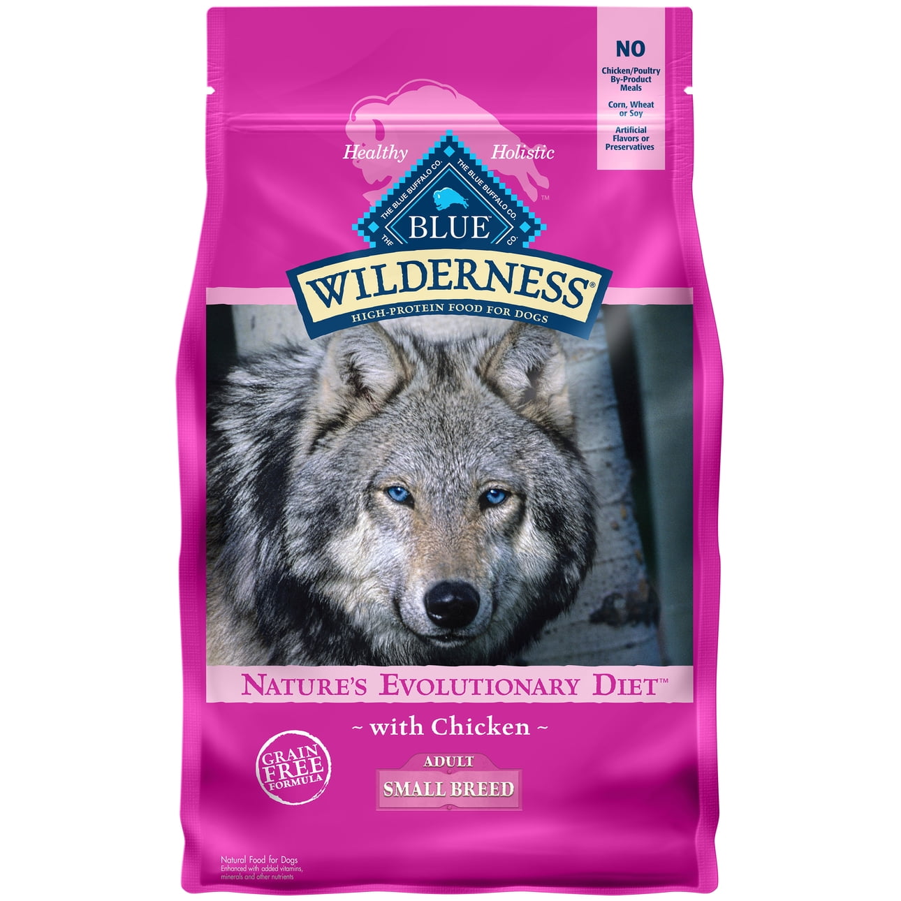 Blue Buffalo Wilderness High Protein, Grain-Free, Healthy Dry Dog Food ...