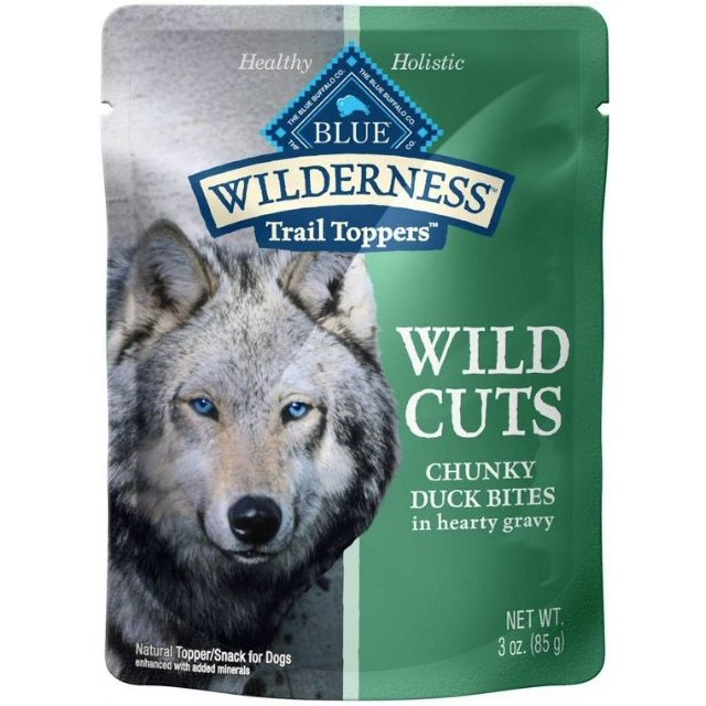 Blue Buffalo Wilderness Trail Toppers Wild Cuts Duck in Gravy - Walmart.com