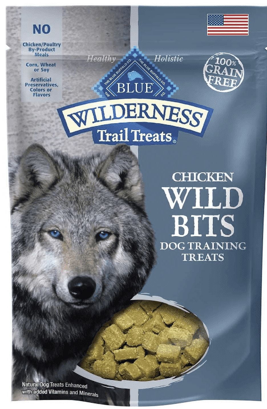 Blue Buffalo Wilderness Trail Treats Wild Bits - Chicken Recipe Dog Training Treats, 4 oz ...