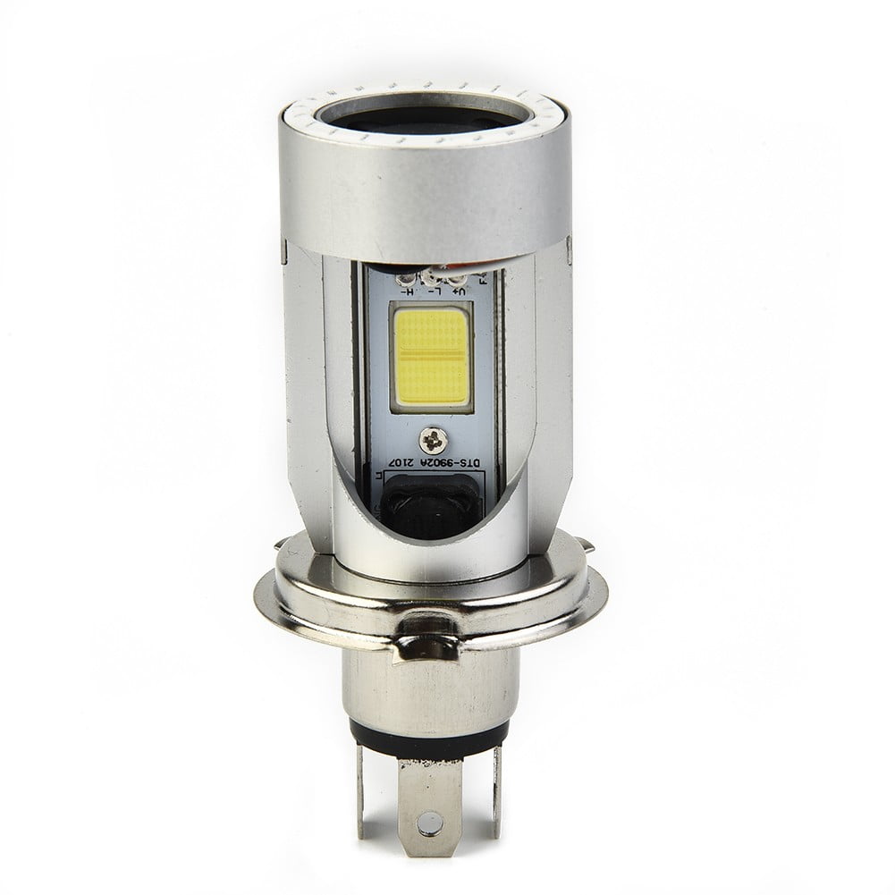 Blue Bulb Headlight Dc 12V-80V H4 High/Low Beam Motorcycle 6000K 9003 ...