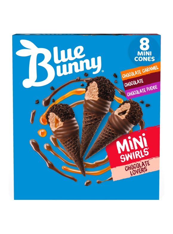 Mini Ice Cream Cones & Bars in Ice Cream & Novelties - Walmart.com