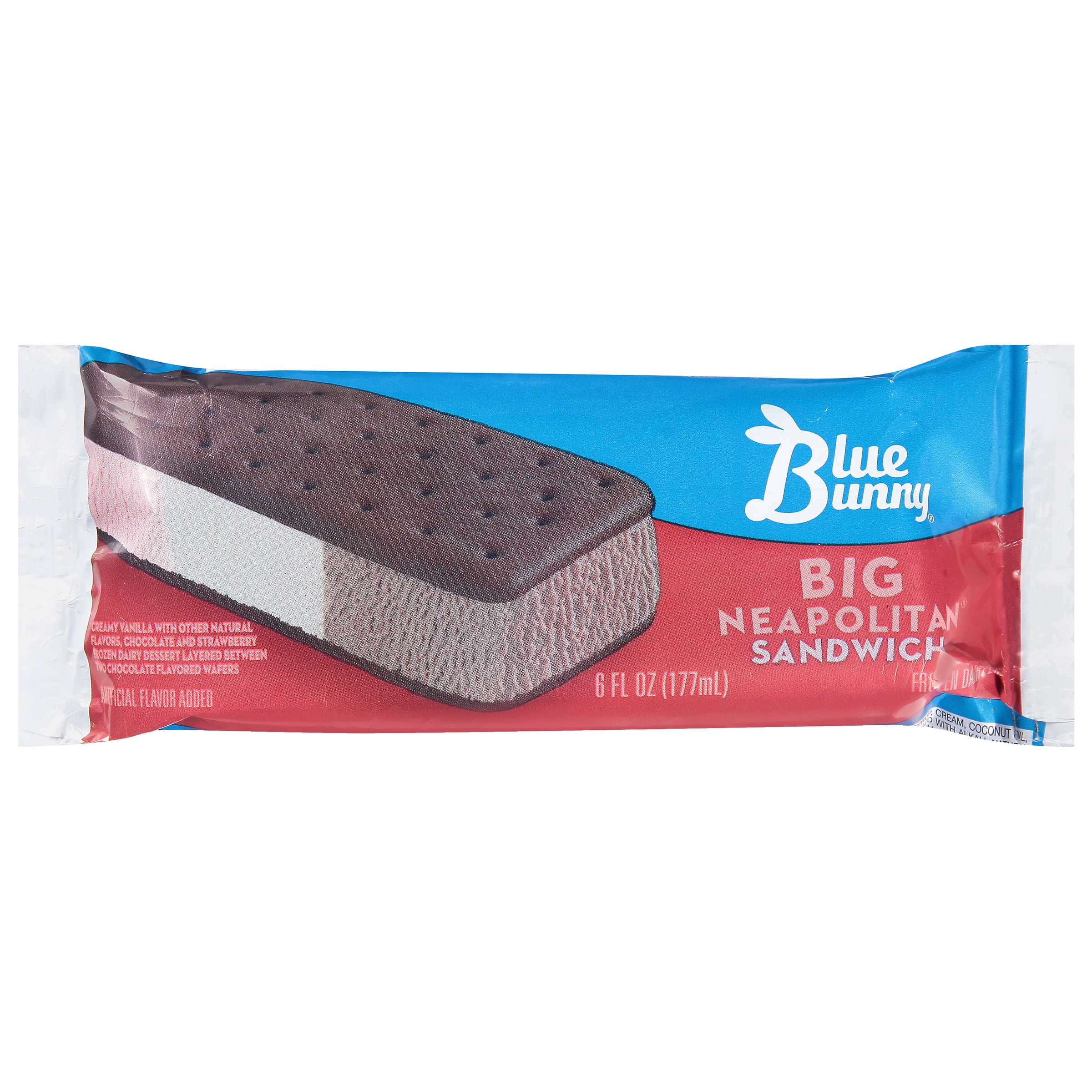 Blue Bunny Neapolitan® Frozen Dessert Sandwich