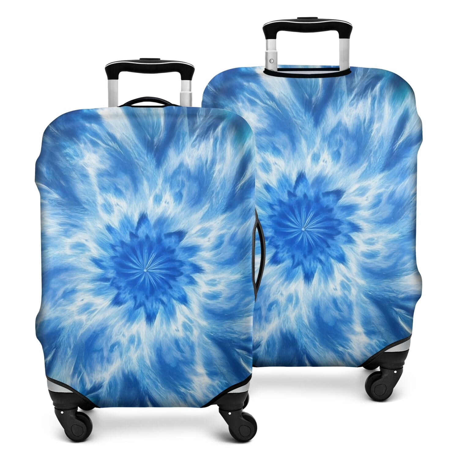 Blue Burst Pattern Luggage Cover Fashion Suitcase Cover Baggage Covers ...