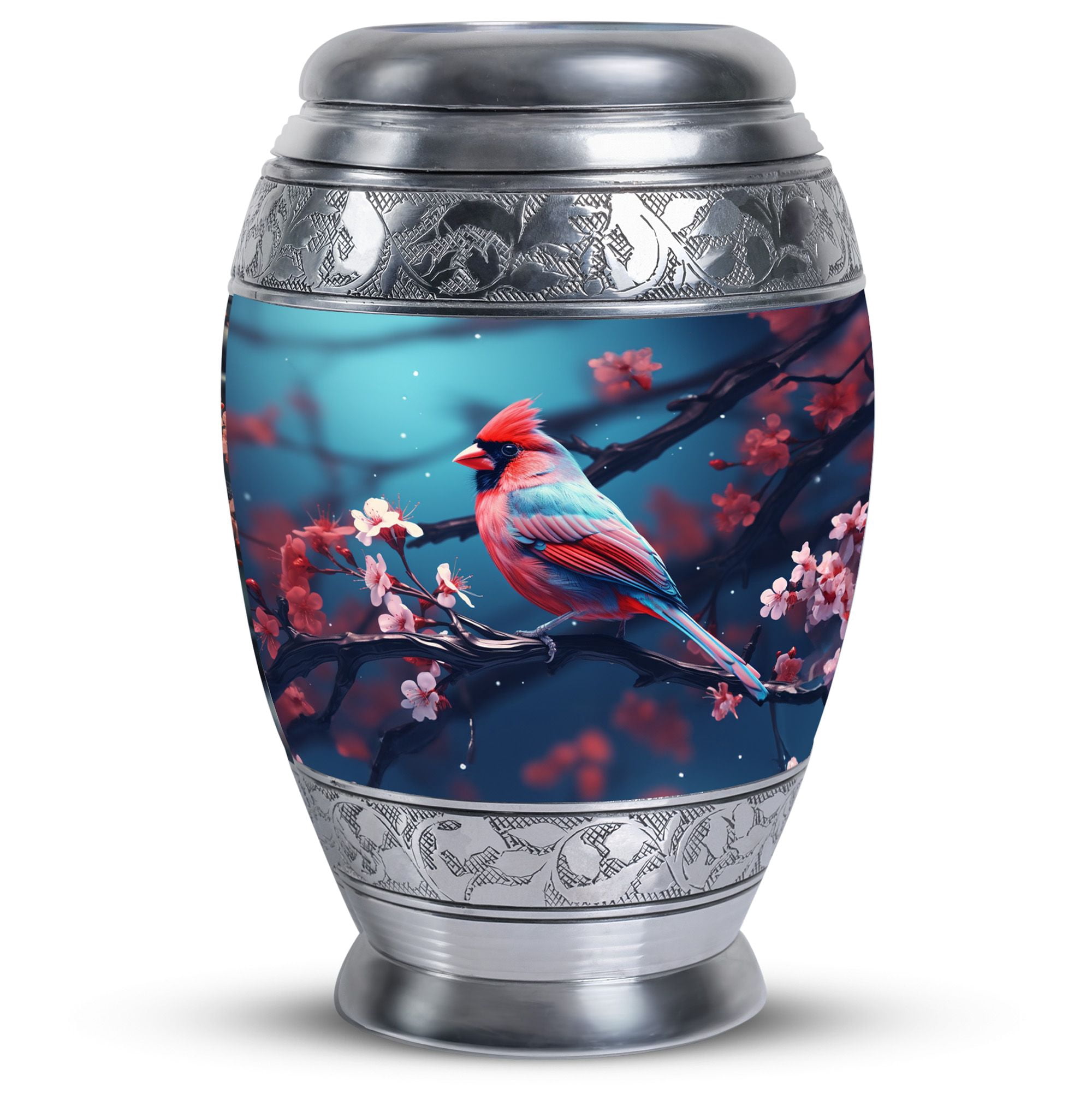Blue Butterflies Keepsake Urns For Human Ashes Adult, Small Urns For ...