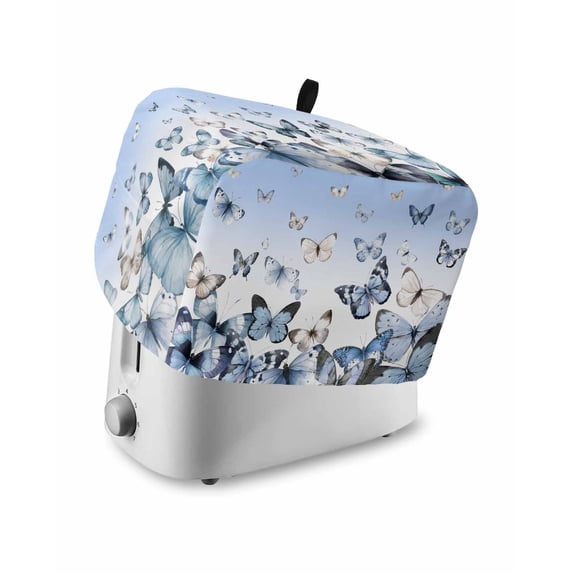 Blue Butterflies Small Toaster Cover 2 Slice, Kitchen Appliance Covers ...