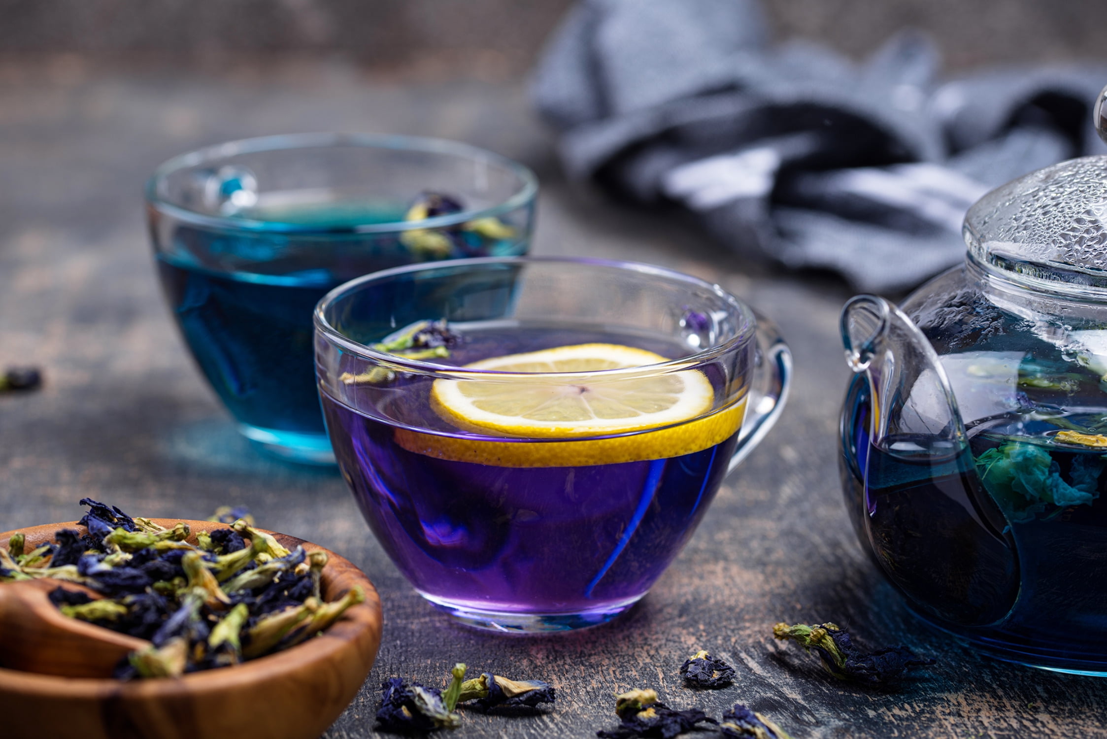 Blue Butterfly Pea Inclusions Flowers & Petals - Walmart.com