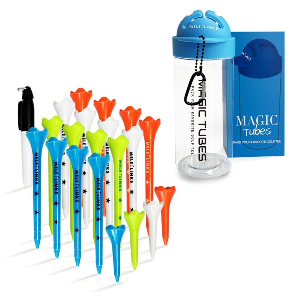 Blue (C) $MELELINKS Macaron Golf Ball Holder Four Colors Ball Studs ...