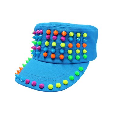 Women's Sky Blue Plaid Cadet Cap w/ Mesh Back - Walmart.com