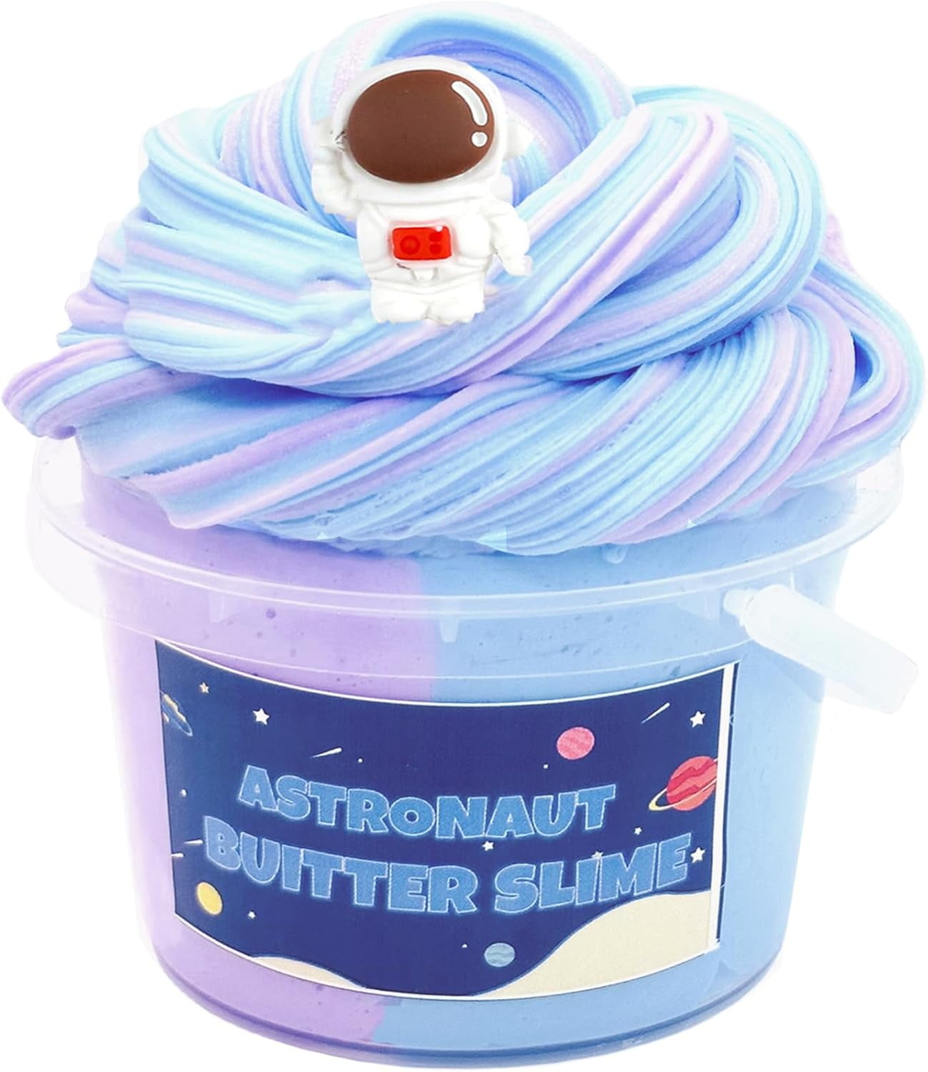 Blue Cake Slime,Non Sticky,Super Soft Sludge Toy,Birthday Gifts for ...