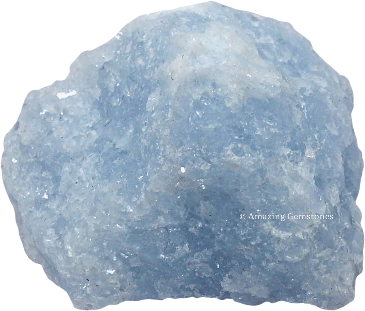 Blue Calcite Crystal Raw Stones (2 Pieces) - Walmart.com