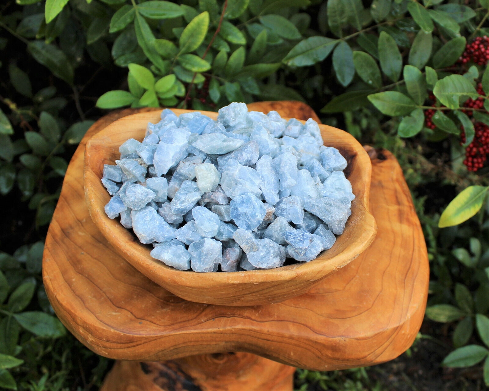 Blue Calcite Raw
