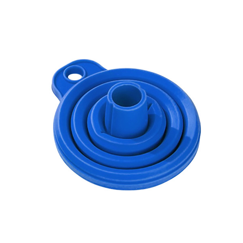 Blue-Car Engine Funnel, Silicone, Liquid, Washer, Changing, Collapsible ...
