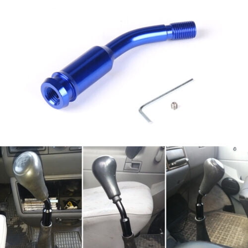 Blue Car Gear Shifter Stick Lever 5" Bend Bent Extension for VW T4 T25 ...