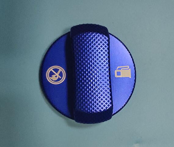 Blue-Car Interior Gas/Fuel/Oil Tank Cover Sticker Trim Frame for Acura ...