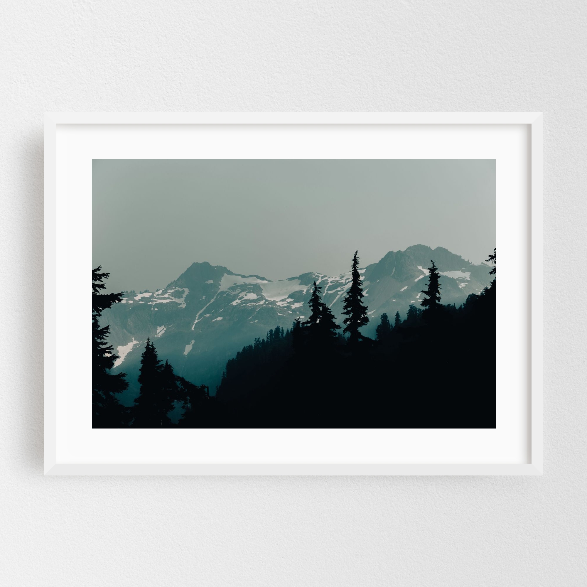 Blue Cascades - Washington Photography Mountain Snow Nature Landscape ...