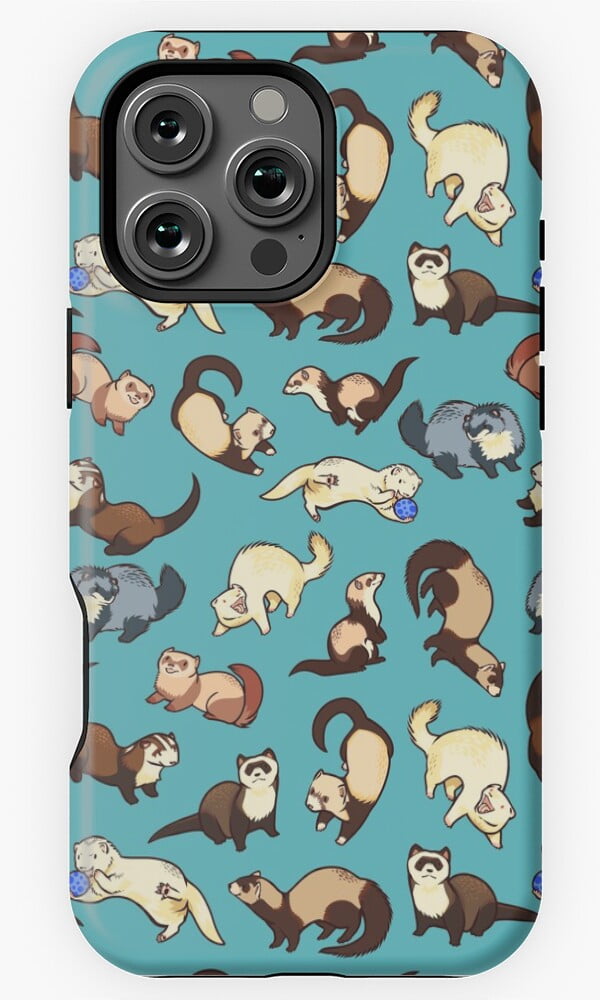 Blue Cat Snakes Art Phone Case Compatible with iPhone 11 to 16 Pro Max ...