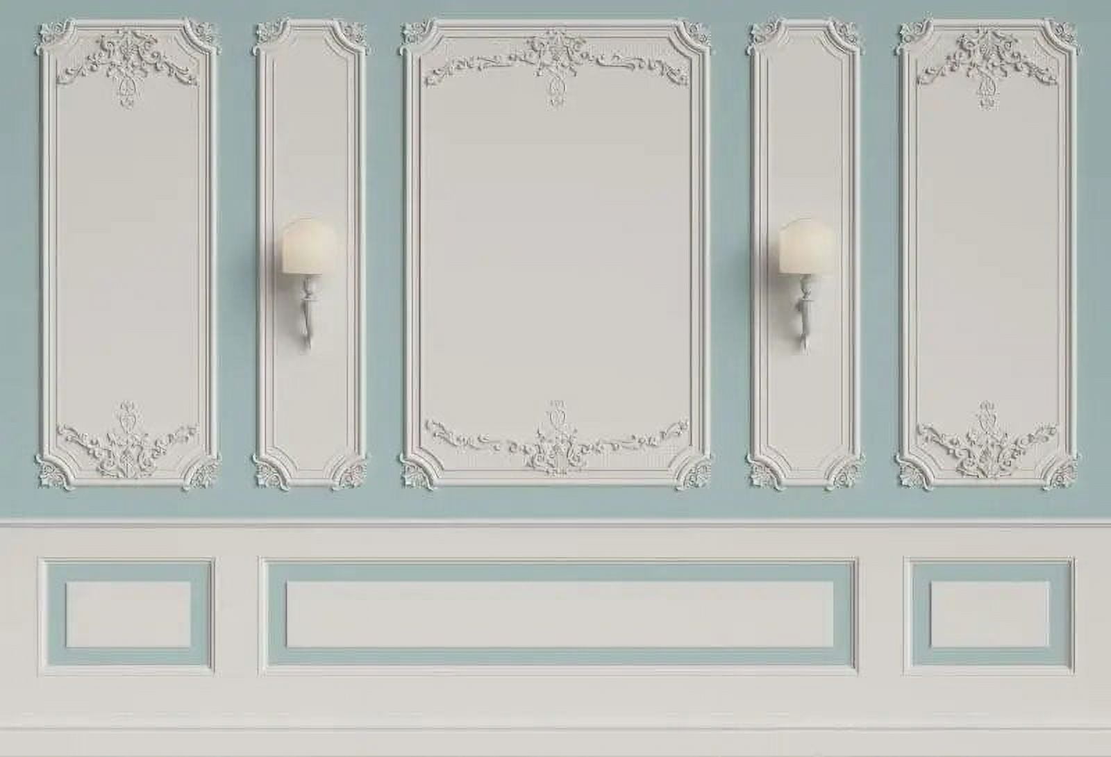 Blue Chic European Wall Backdrop Wedding Interior Decor Kids Birthday ...