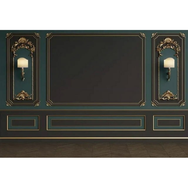 Blue Chic European Wall Backdrop Wedding Interior Decor Kids Birthday ...