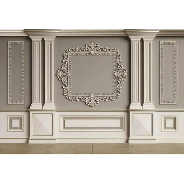 Blue Chic European Wall Backdrop Wedding Interior Decor Kids Birthday ...