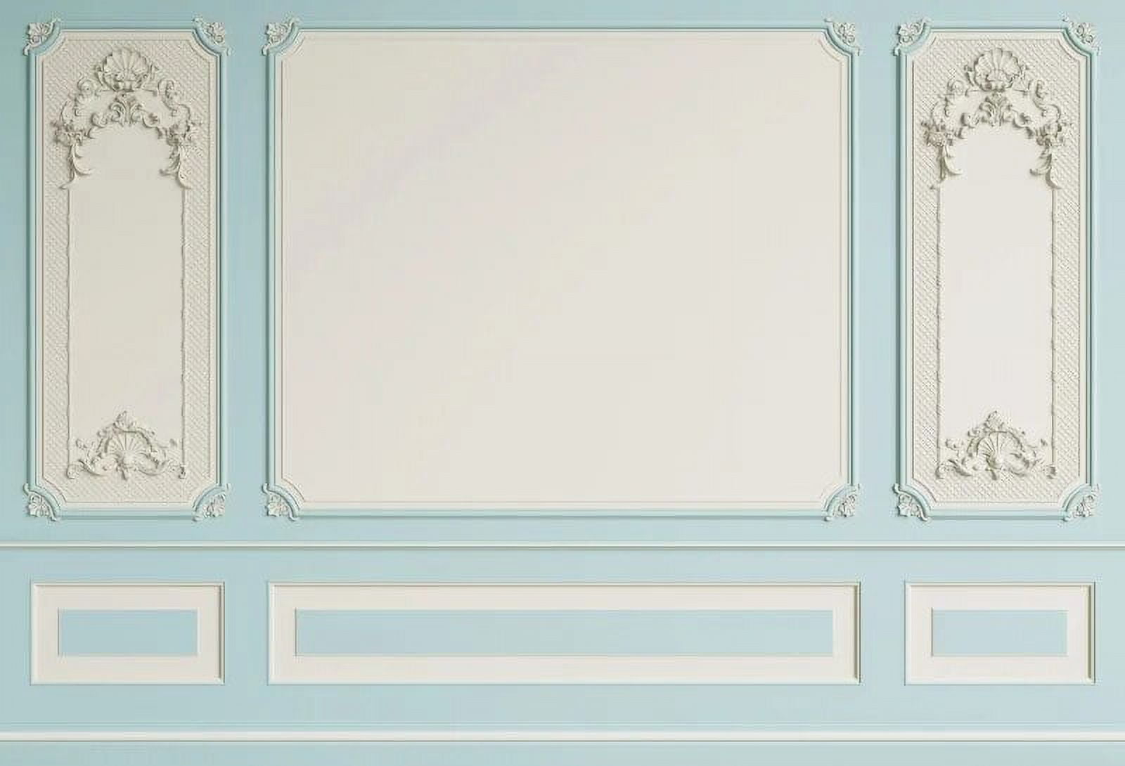 Blue Chic European Wall Backdrop Wedding Interior Decor Kids Birthday ...