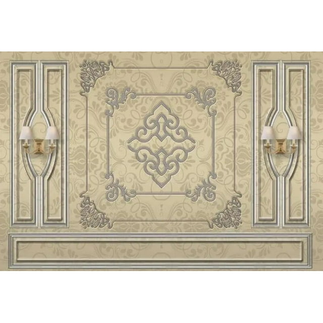 Blue Chic European Wall Backdrop Wedding Interior Decor Kids Birthday ...