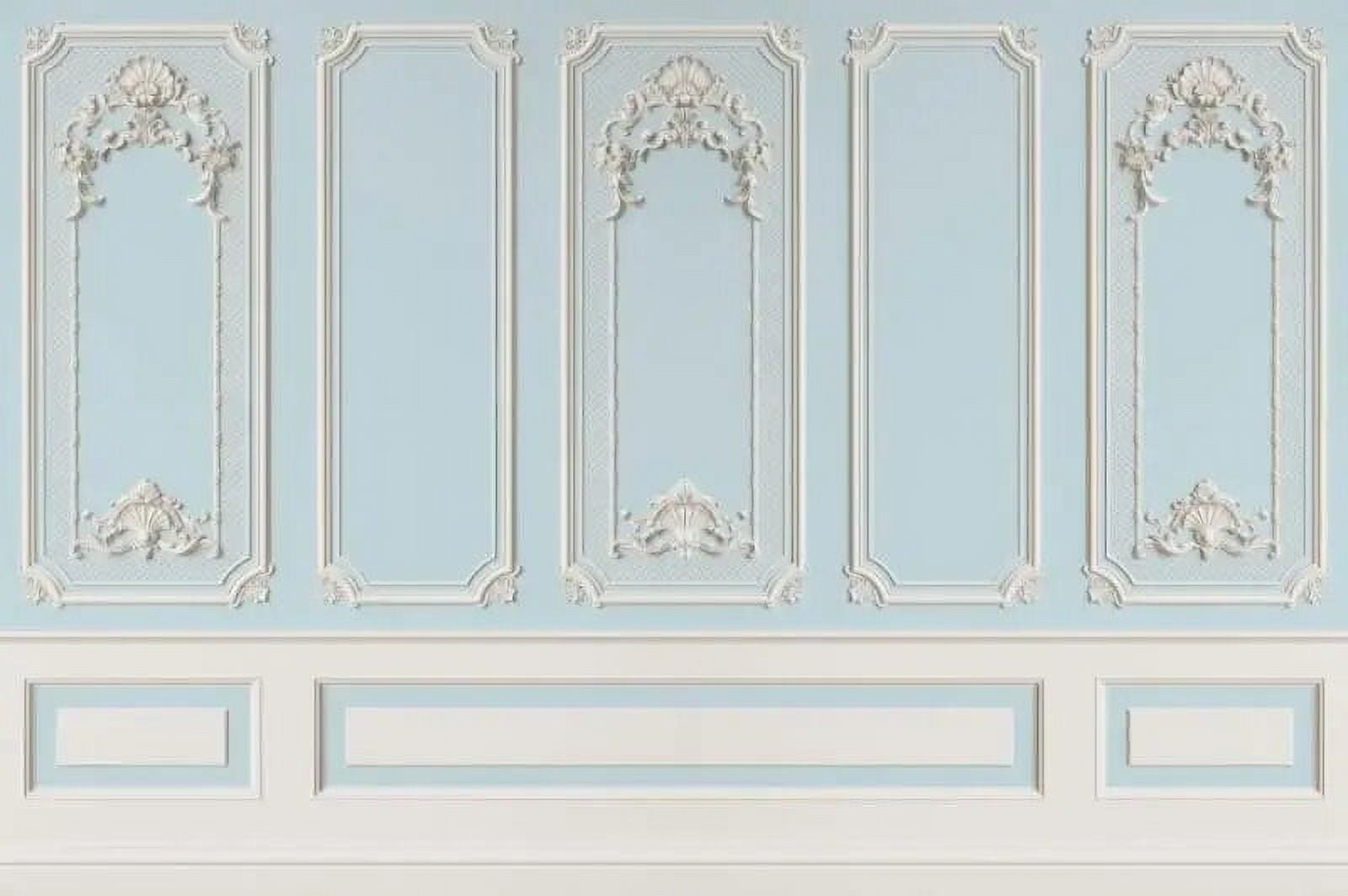 Blue Chic European Wall Backdrop Wedding Interior Decor Kids Birthday ...