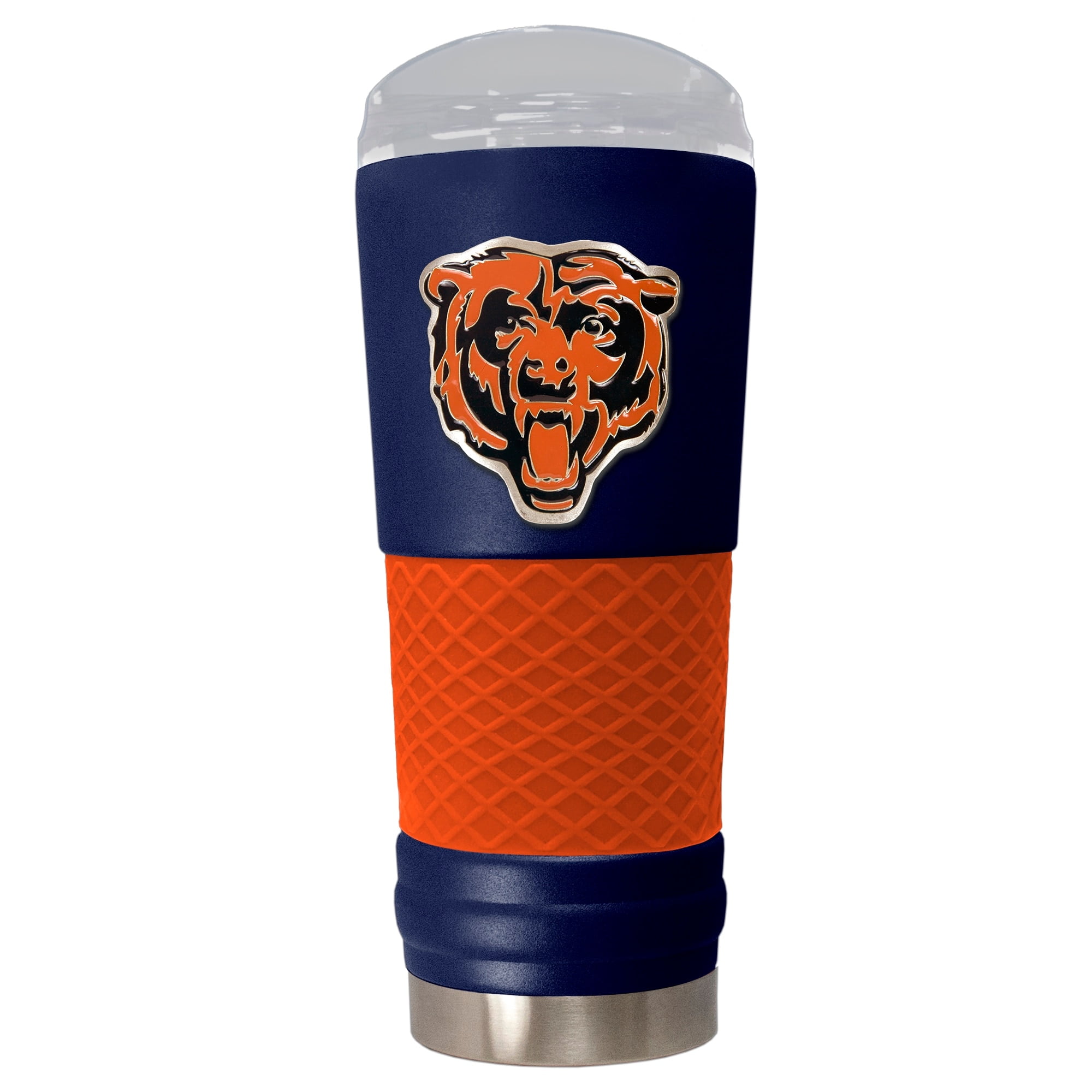 Blue Chicago Bears 24oz. Powder Coated Draft Travel Mug - Walmart.com