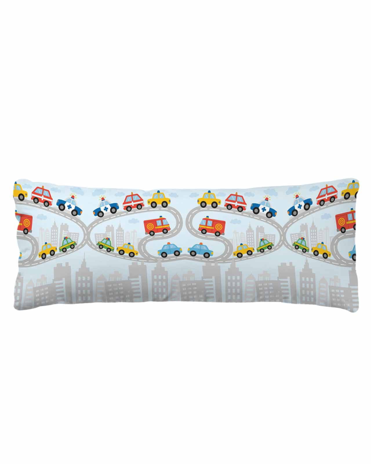 Blue Childlike Fun Body Pillow Cover 20 x 54 Inch Decorative Pillow ...