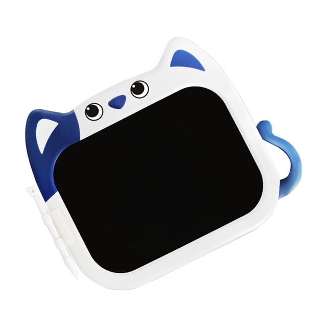 Blue Children'S Lcd Drawing Pad 10 Inch, Educational Reusable Writing ...
