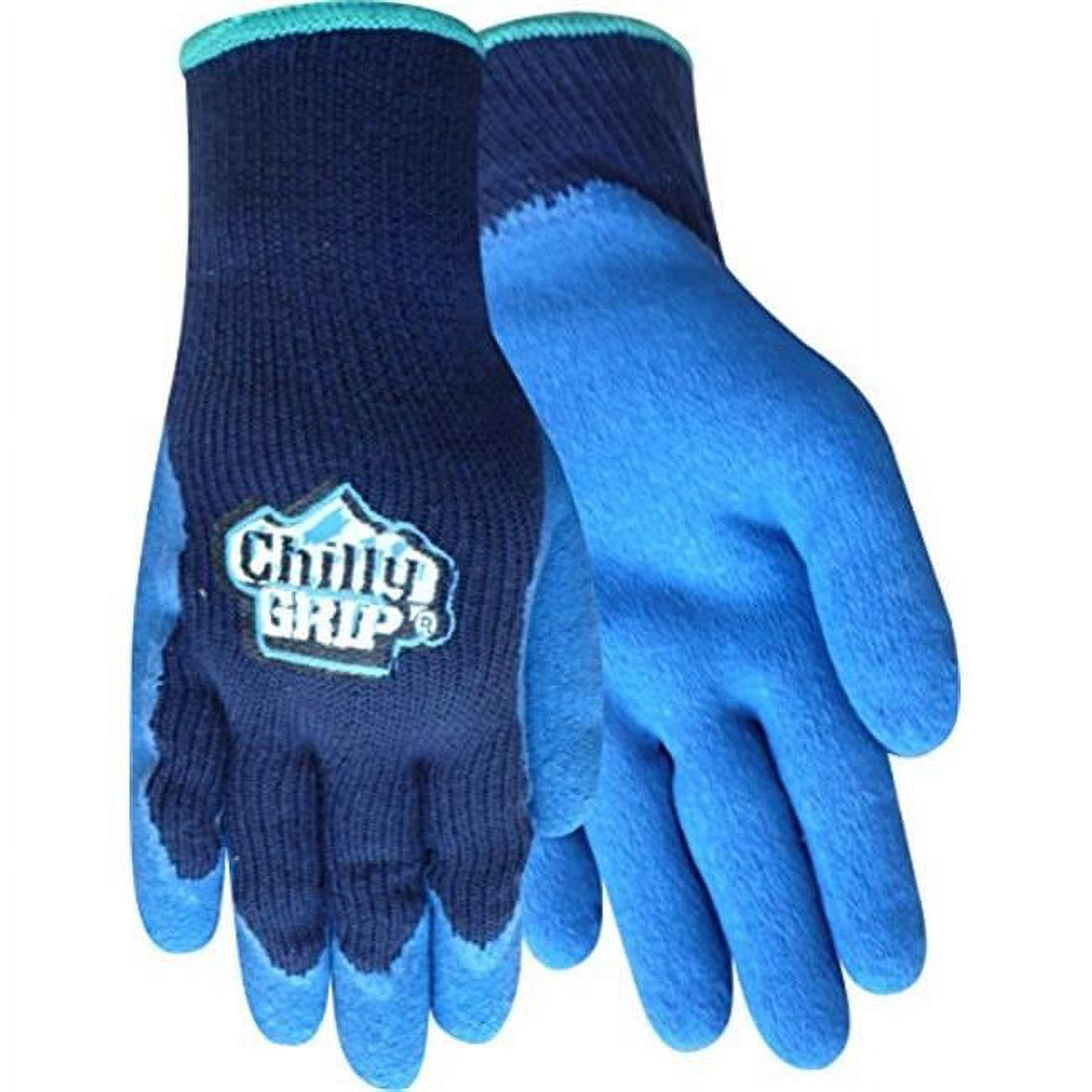 Blue Chilly Grip Foam Latex Glove - Walmart.com
