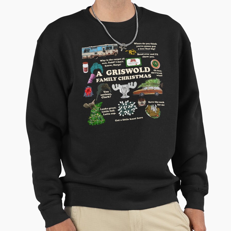 Blue Christmas Vacation Griswold Unisex Sweatshirt Funny Retro Vintage ...