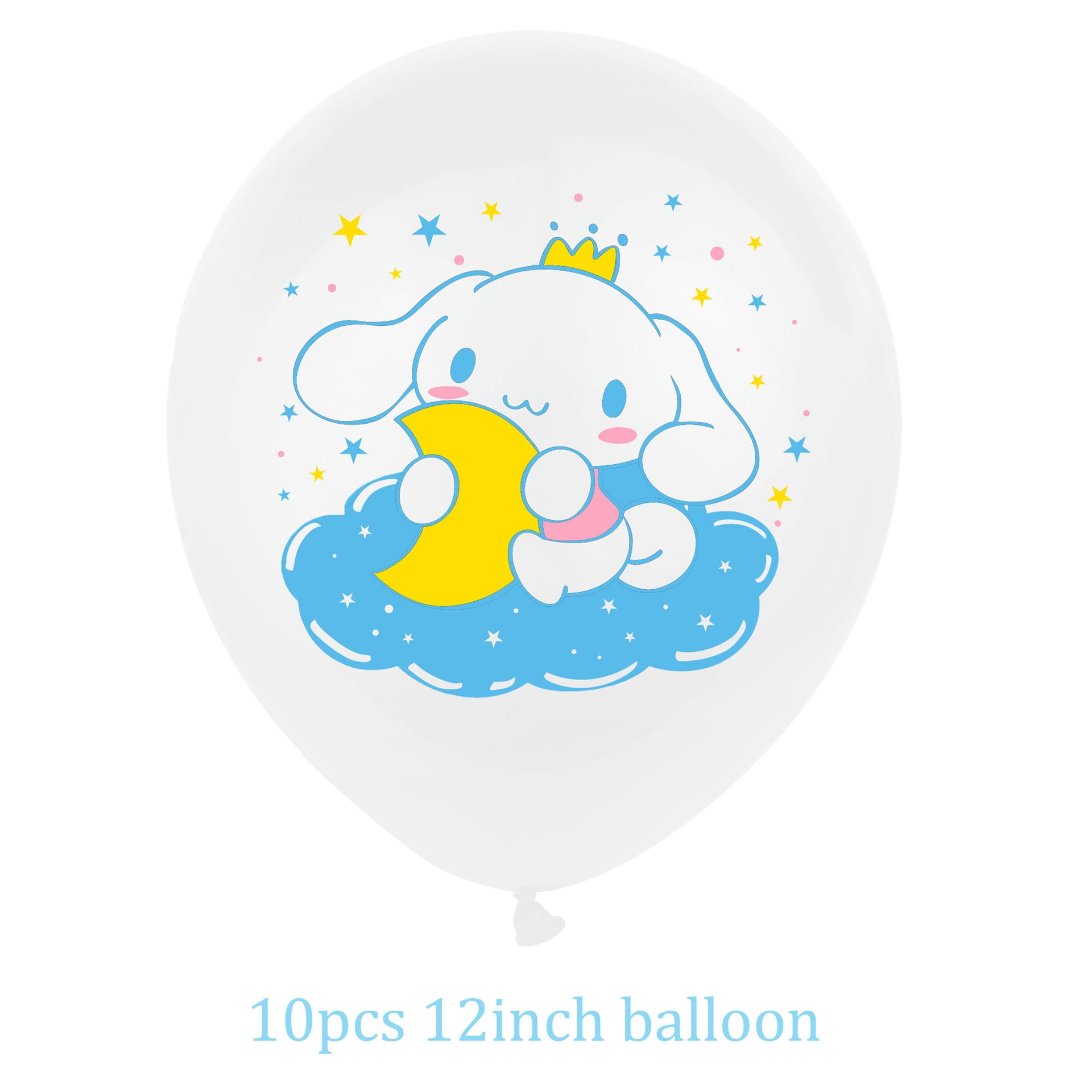 Blue Cinnamoroll Sanrio Cartoon Birthday Party Decorative Balloon ...
