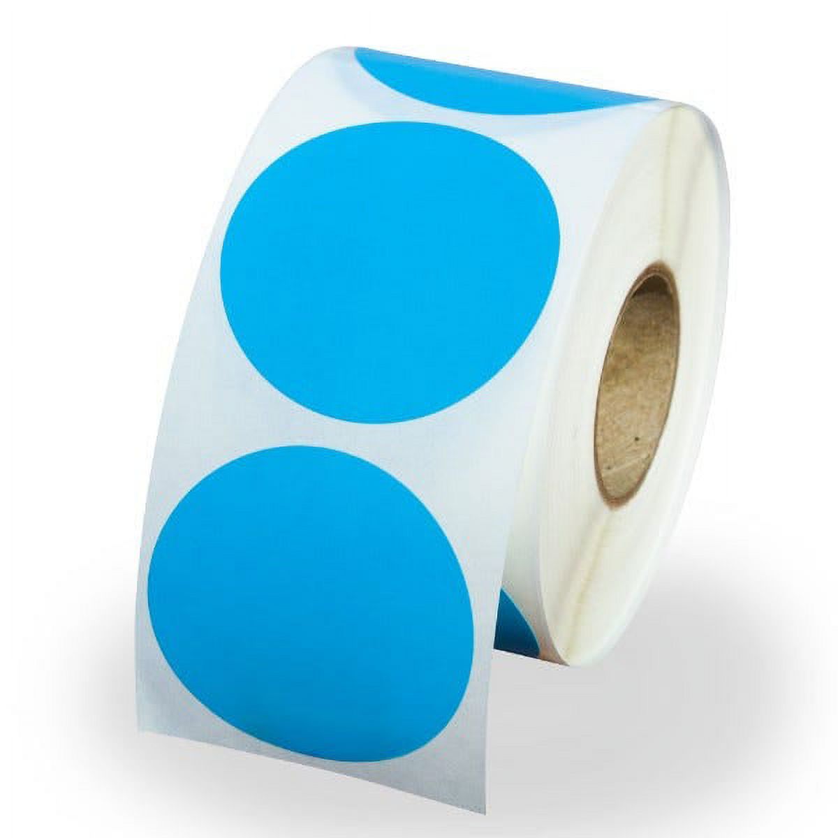 Blue Circle Stickers and Labels - 1.5" - Walmart.com