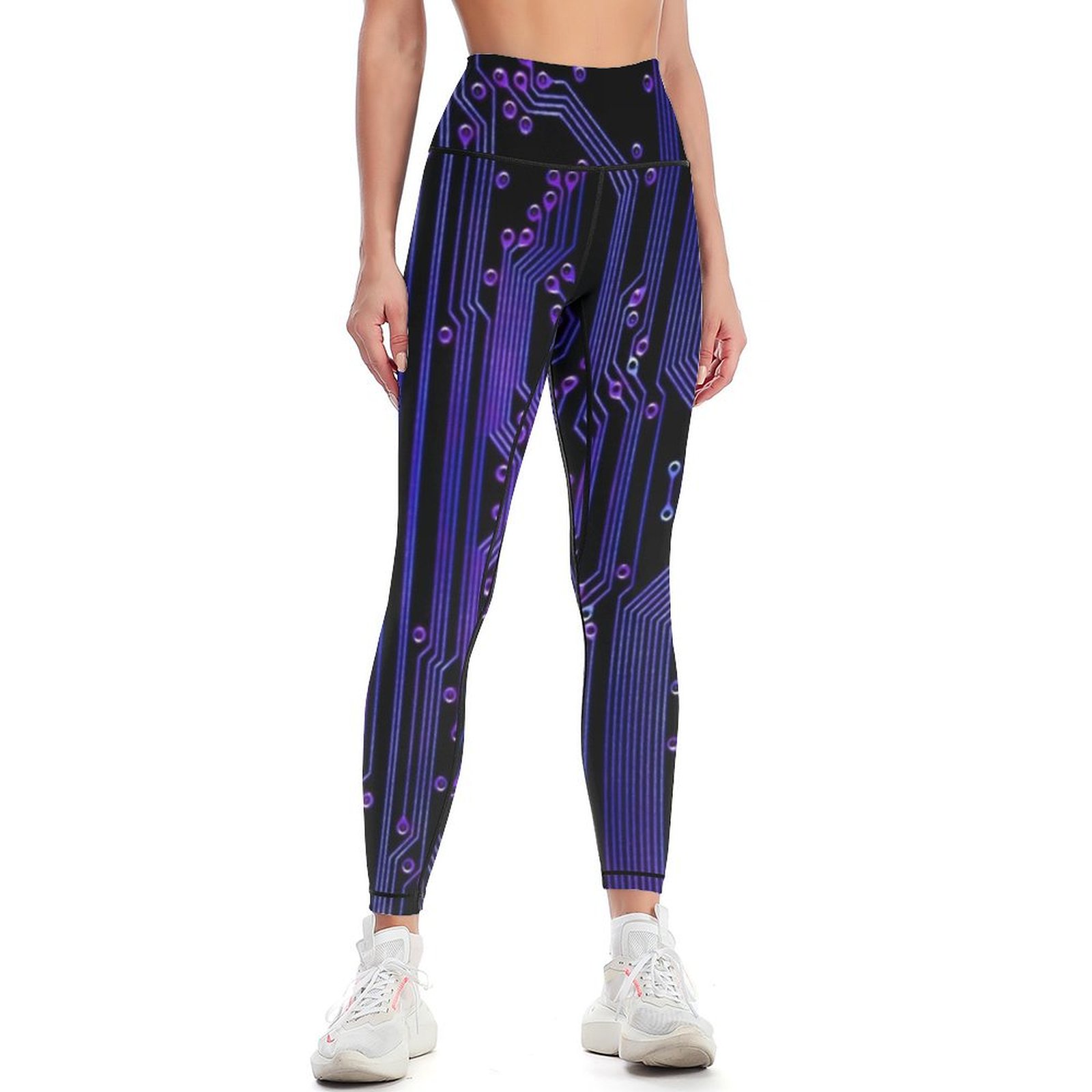 Blue Circuits Leggings legings for fitness Fitness clothing active wear ...